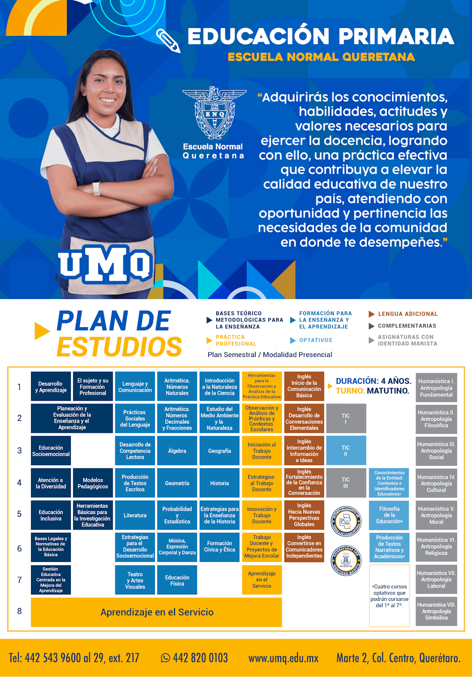 Educación Primaria (Campus Querétaro) | Universidad Marista de Querétaro